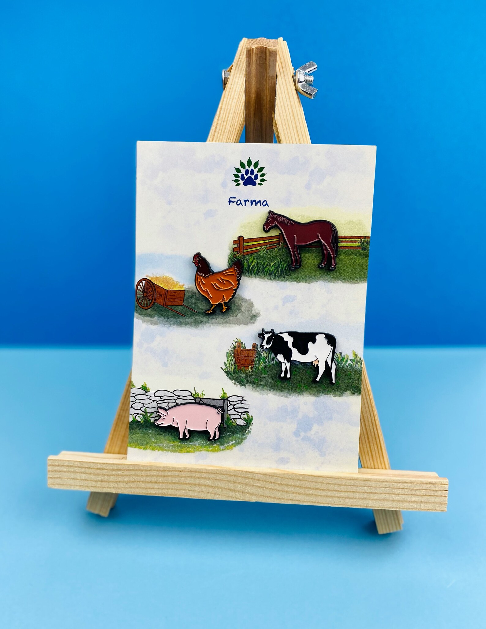 Pig Enamel Pin Farm Life Pin Cute Soft Enamel Pin Animal - Etsy