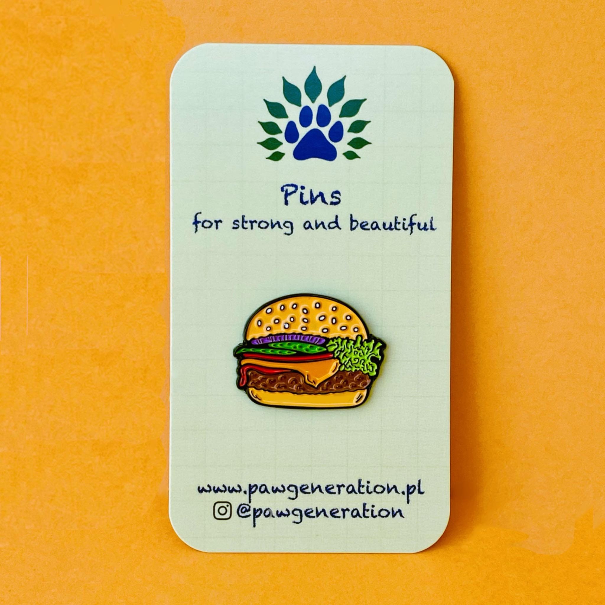 Burger Enamel Pin Soft Enamel Pin Fast Food Pin - Etsy