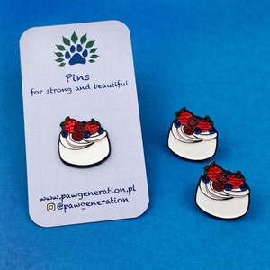 Cake Pin Soft Enamel Pin Meringue Pin Dessert Pin Cute | Etsy