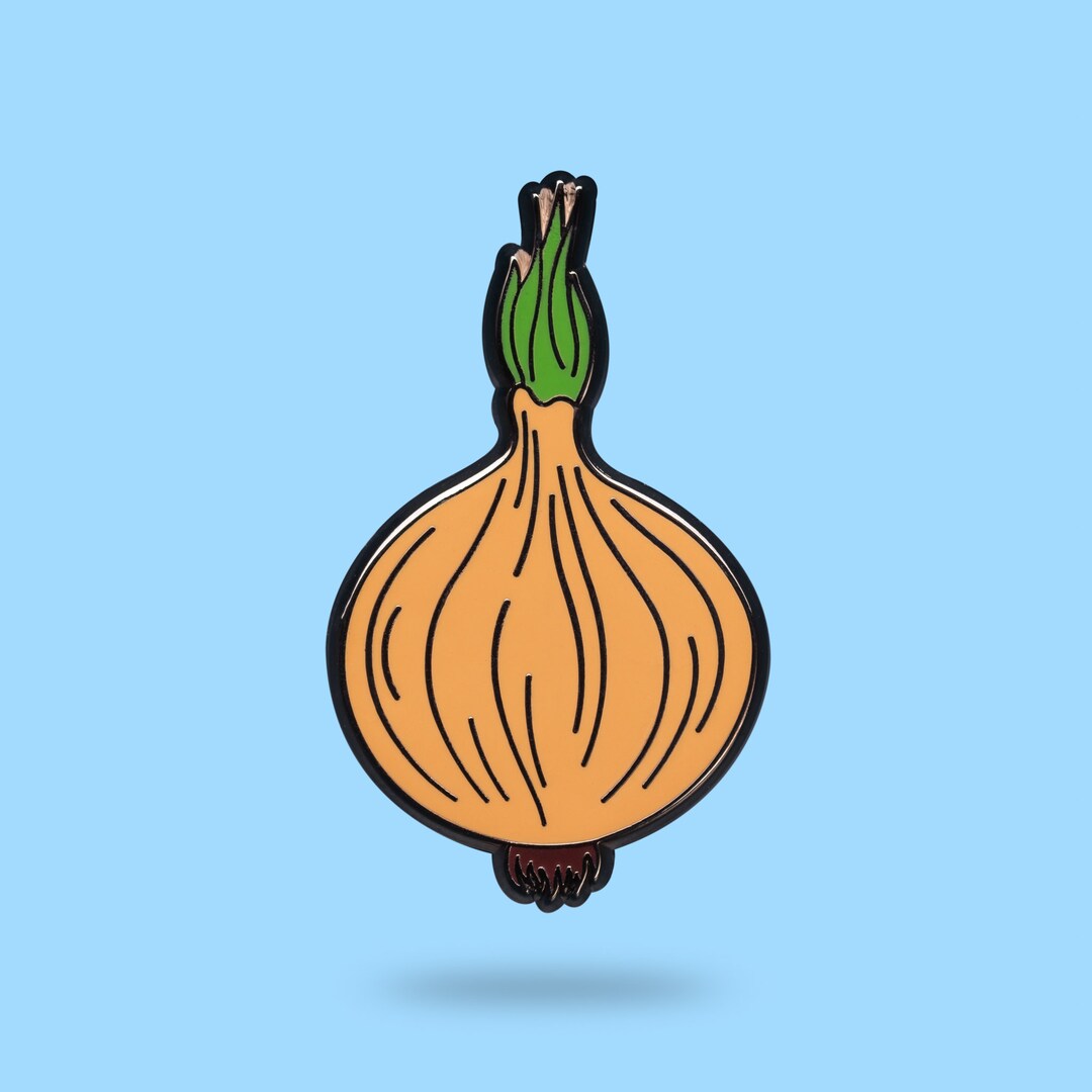 Onion Pin - Veggie - Vegetable Pin - Cute Enamel Pin - Farm - Garden ...