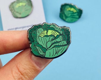 Vegetable Enamel Pins - Etsy