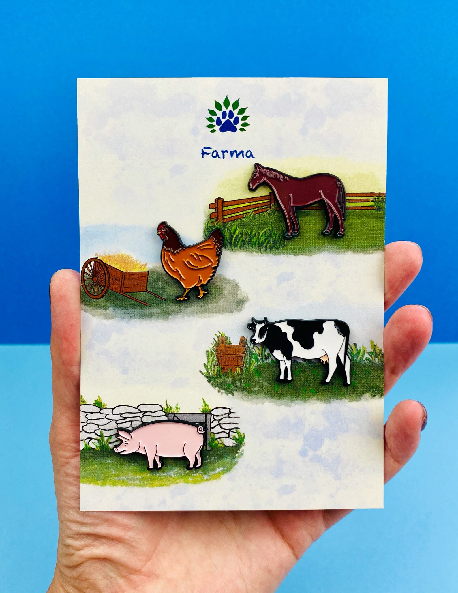 Pig Enamel Pin Farm Life Pin Cute Soft Enamel Pin Animal - Etsy