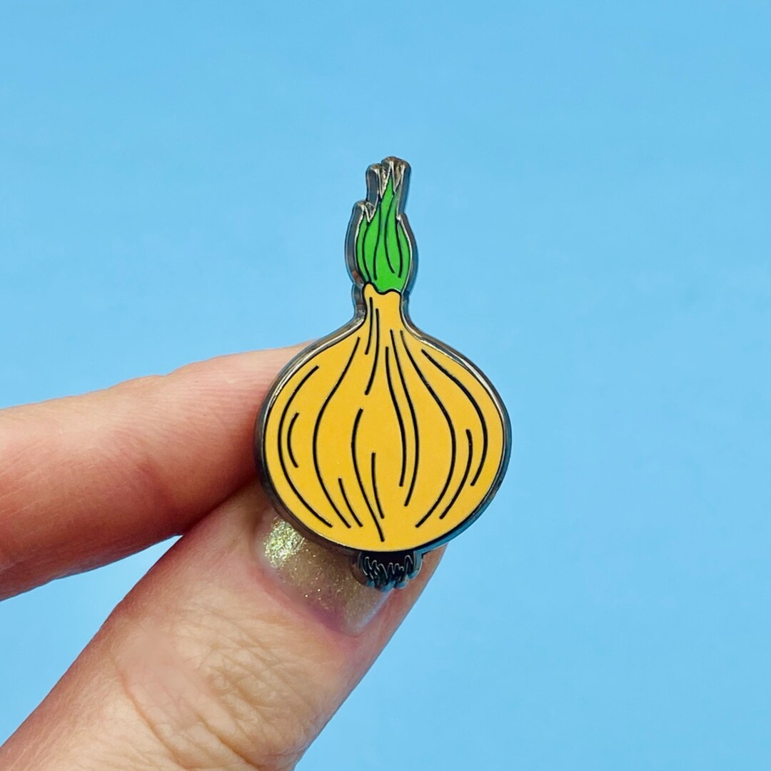 Onion Pin Veggie Vegetable Pin Cute Enamel Pin Farm - Etsy