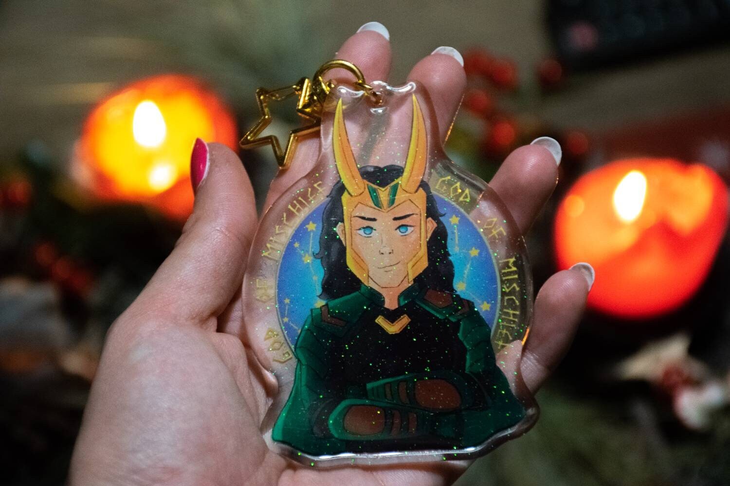 Loki Keychain - Etsy