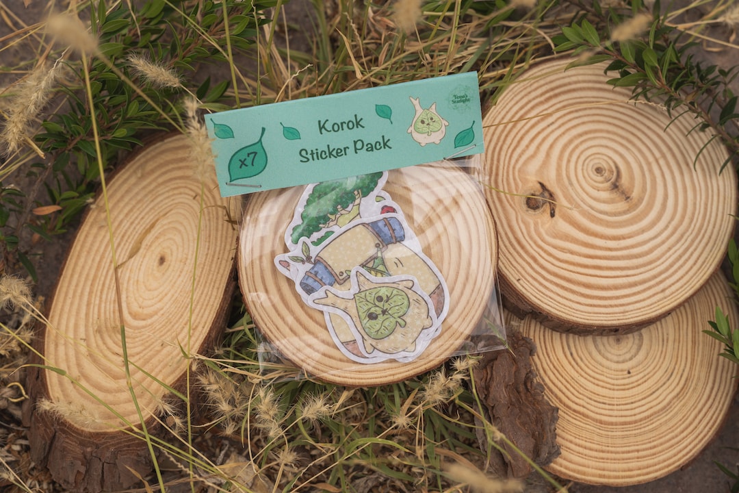 Korok Sticker Pack - Etsy