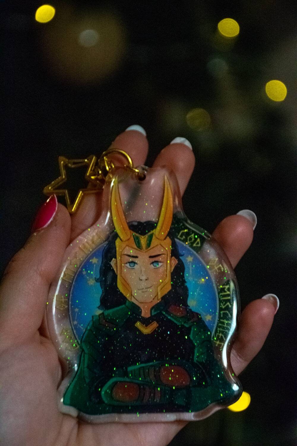Loki Keychain - Etsy