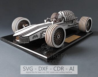 Laser Cut F1 Car | Etsy