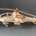 Digital File, 3d Puzzle, 3D Model Apache AH-D64, 3D Puzzle, Laser Cut ...