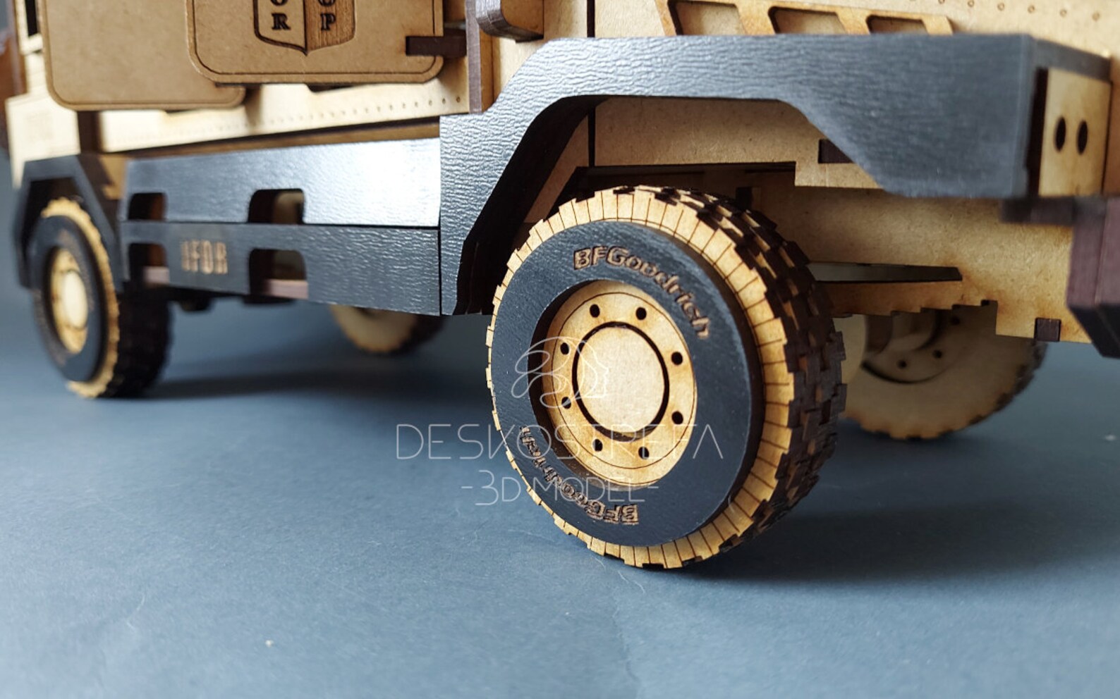 Digital File KAMAZ Patrol 3D Wooden Puzzle Laser Cut 3D | Etsy Canada