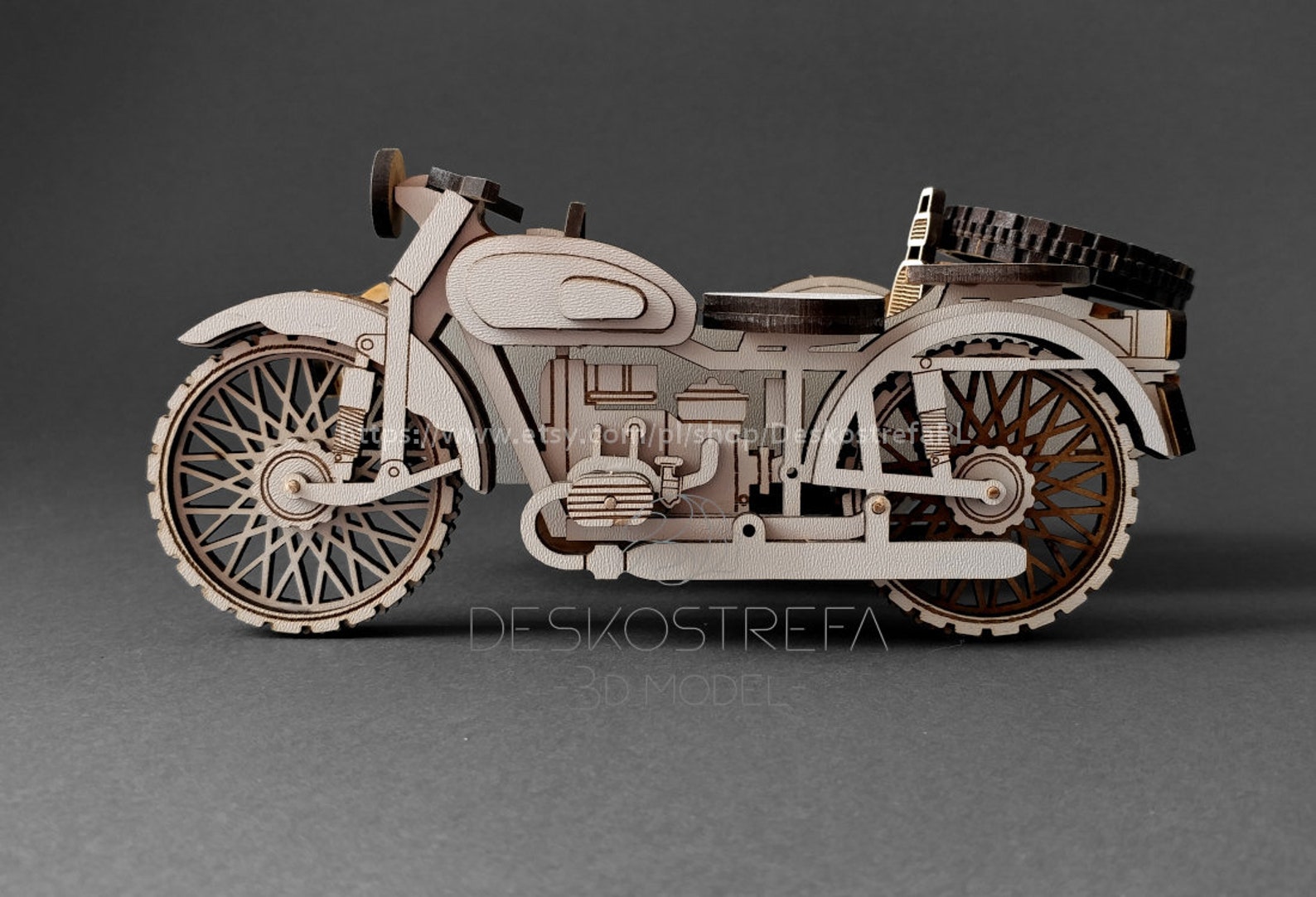 Digital File Laser Cut 3d Puzzle Wooden 3d Model Motor - Etsy Norway