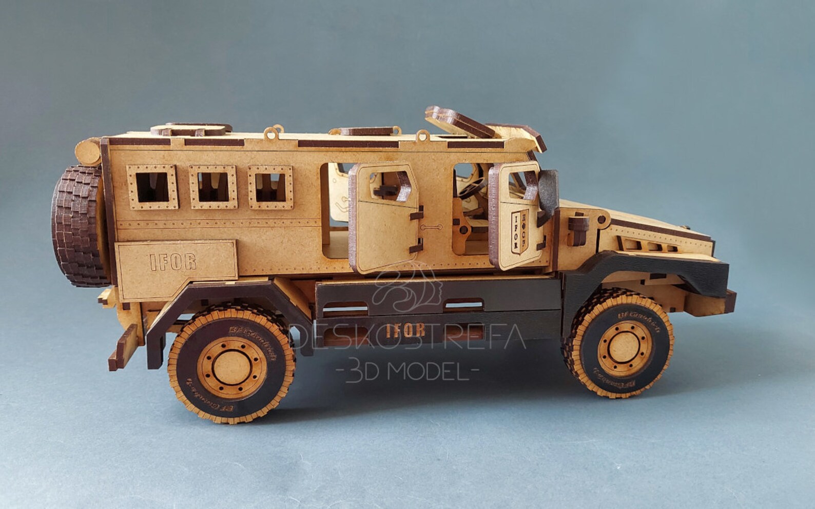 Digital File KAMAZ Patrol 3D Wooden Puzzle Laser Cut 3D | Etsy Canada