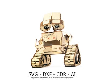 Laser Cut Wall E - Etsy