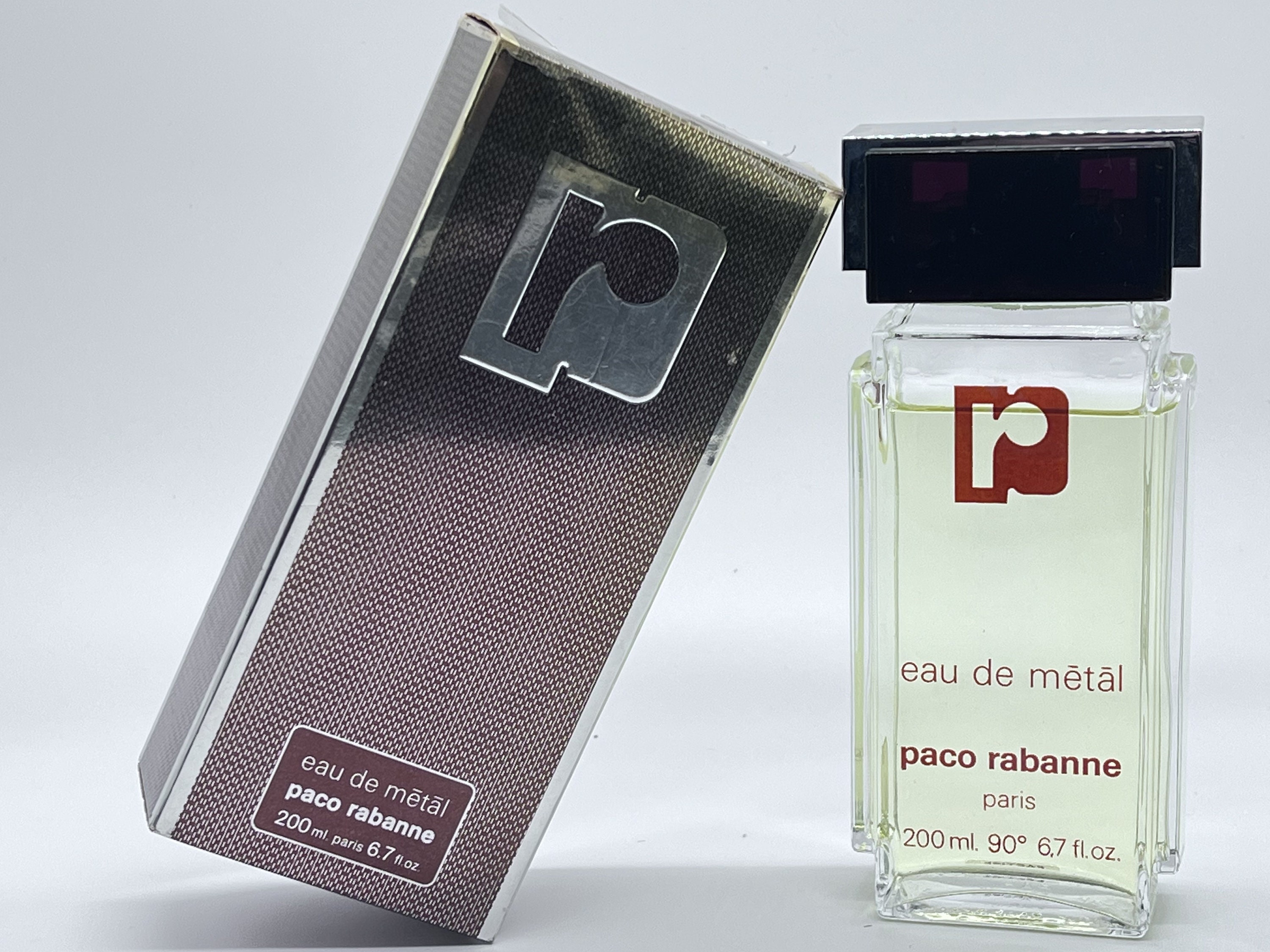 Eau De Metal 1986 Paco Rabanne Eau De Toilette 200 Ml/6.7 - Etsy
