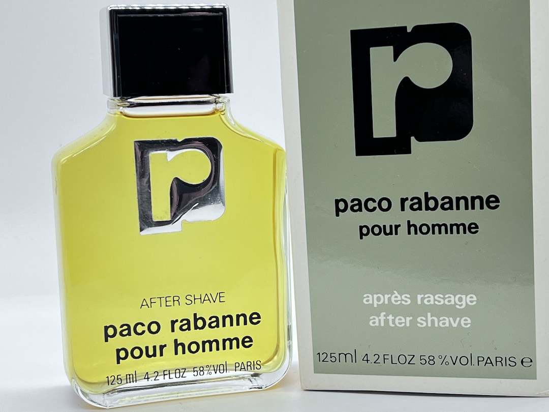 Vintage "r" Paco Rabanne Pour Homme" (1973) by Paco Rabanne After Shave ...