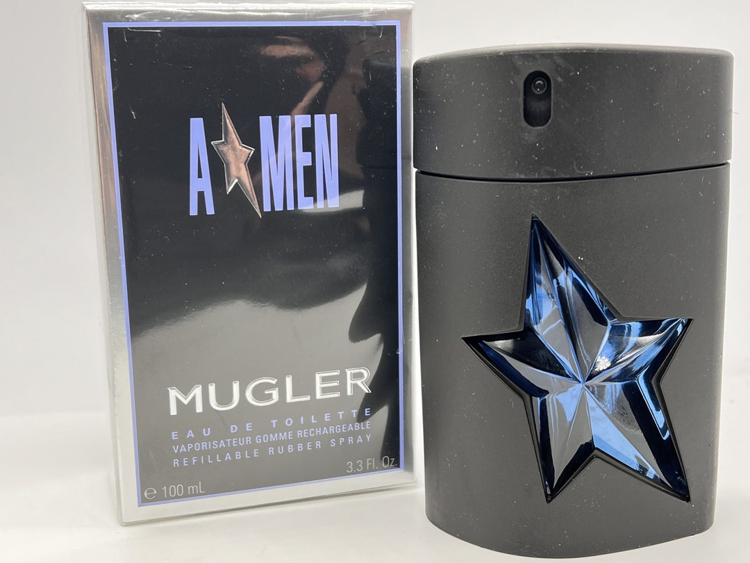 A Men1996 MUGLER Thierry Mugler EDT 100 Ml/3.3 Fl.oz. Spray Rubber ...