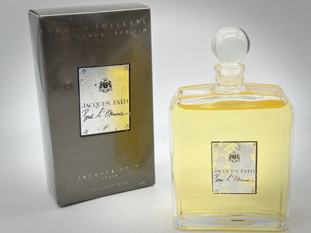 Vintage Jacques Fath Pour L'homme EDT - 125ml Splash (1998) - Etsy