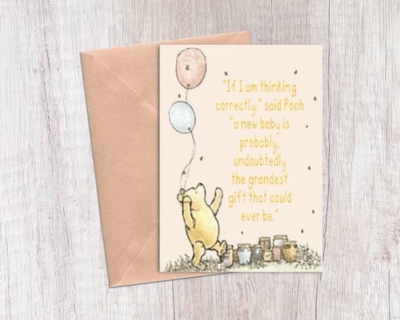 Winnie the Pooh if I Am Thinking Correctly. Said - Etsy Australia