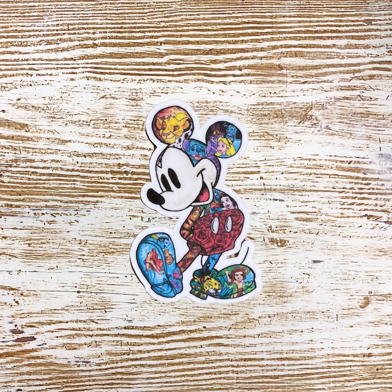 Mickey Mouse Sticker - Etsy