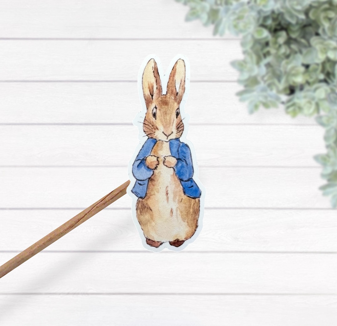 Classic Peter Rabbit Thermal Laminated Vinyl Sticker, Waterproof ...
