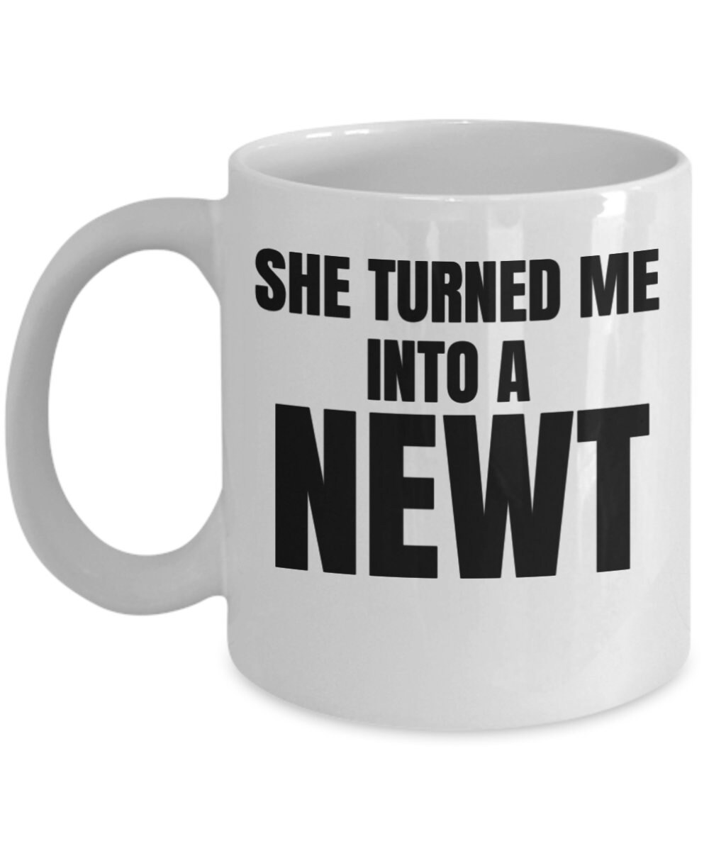 Monty Python and the Holy Grail Quote Mug White Ceramic Coffee Cup She ...