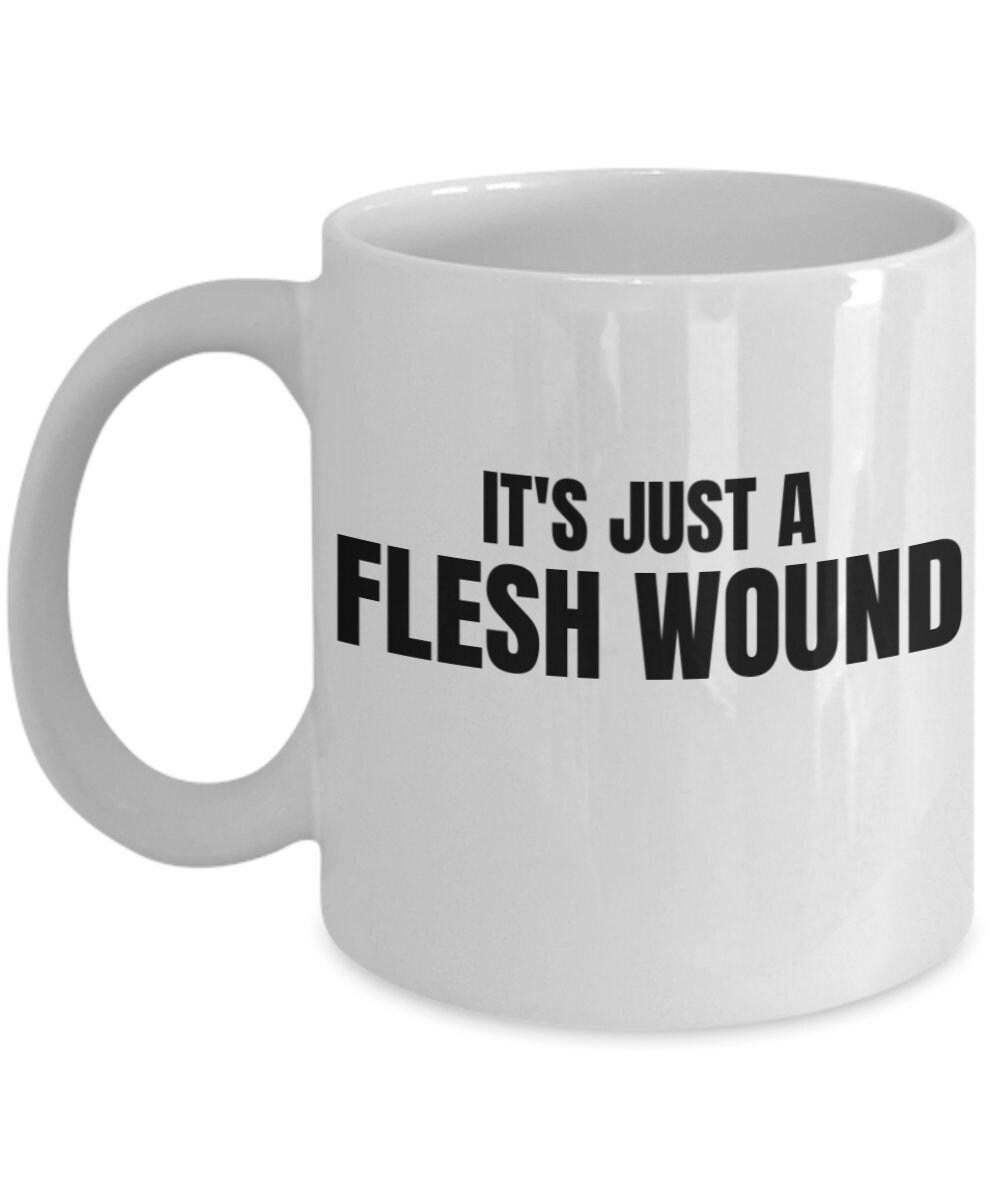 Monty Python and the Holy Grail Quote Mug White Ceramic Coffee Cup ...