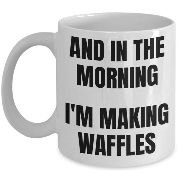 In the Morning I'm Making Waffles Shrek Svg - Etsy