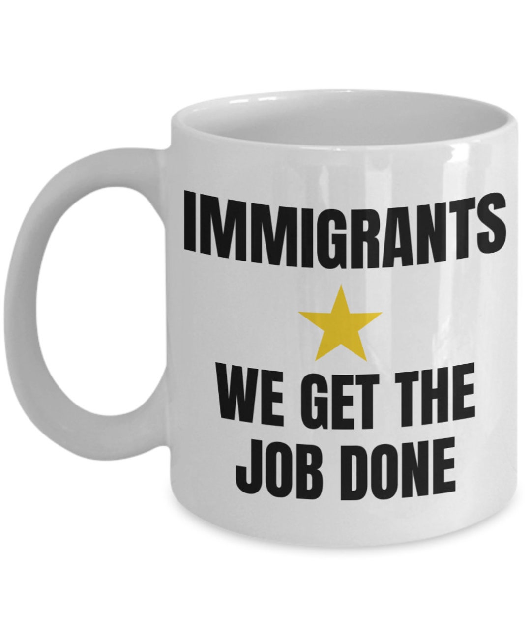 Hamilton Mug Immigrants We Get the Job Done Musical Quote Broadway ...