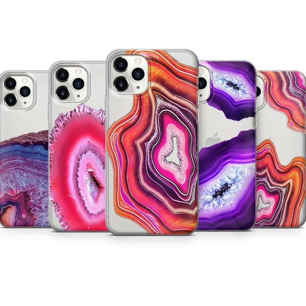 White Geode Slice - Etsy