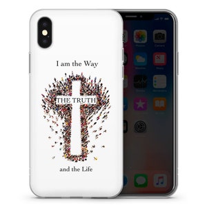 Trust in God Phone Case Jesus Christ Cover Christian Bible Quotes Sin ...