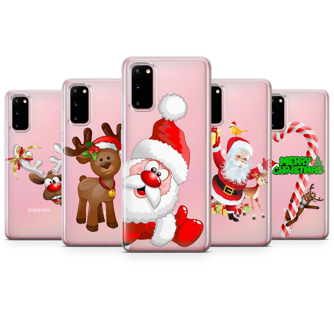 Merry Christmas Phone Case Santa Claus Xmas Tree Grinch Gift Cover Fit ...