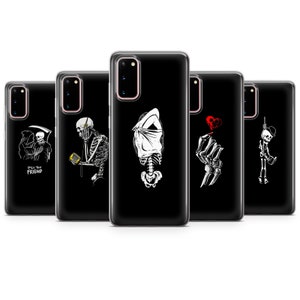 Aesthetic Skeleton Phone Case Skull Bones Cover Lovers Heart Fit iPhone ...