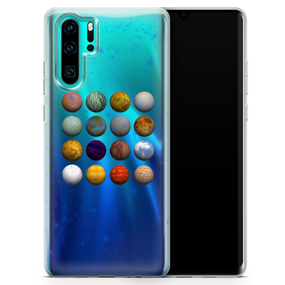 Planet Universe Phone Case Stars Astronaut Cover Alien Ship Cosmos ...