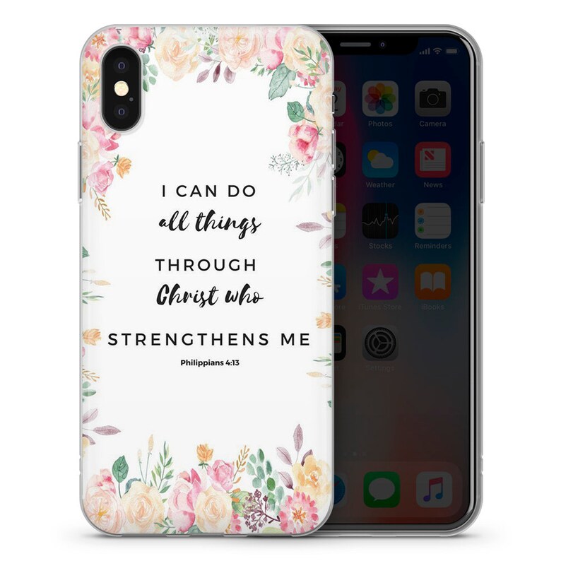 Trust in God Phone Case Jesus Christ Cover Christian Bible - Etsy