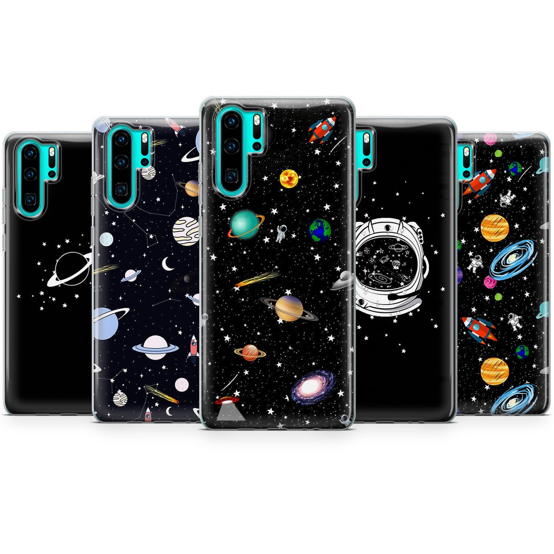 Space Planet Phone Case Sun and Moon Star Cosmos Cover Fit Google Pixel ...
