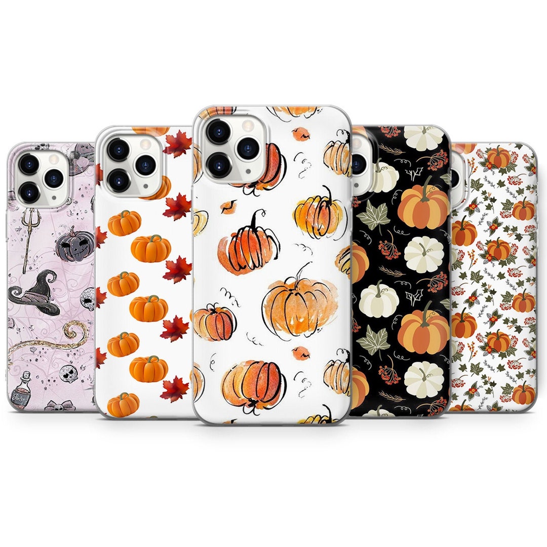 Pumpkin Autumn Phone Mushroom Case Fall Leaves Cover Fit for iPhone 17 ...