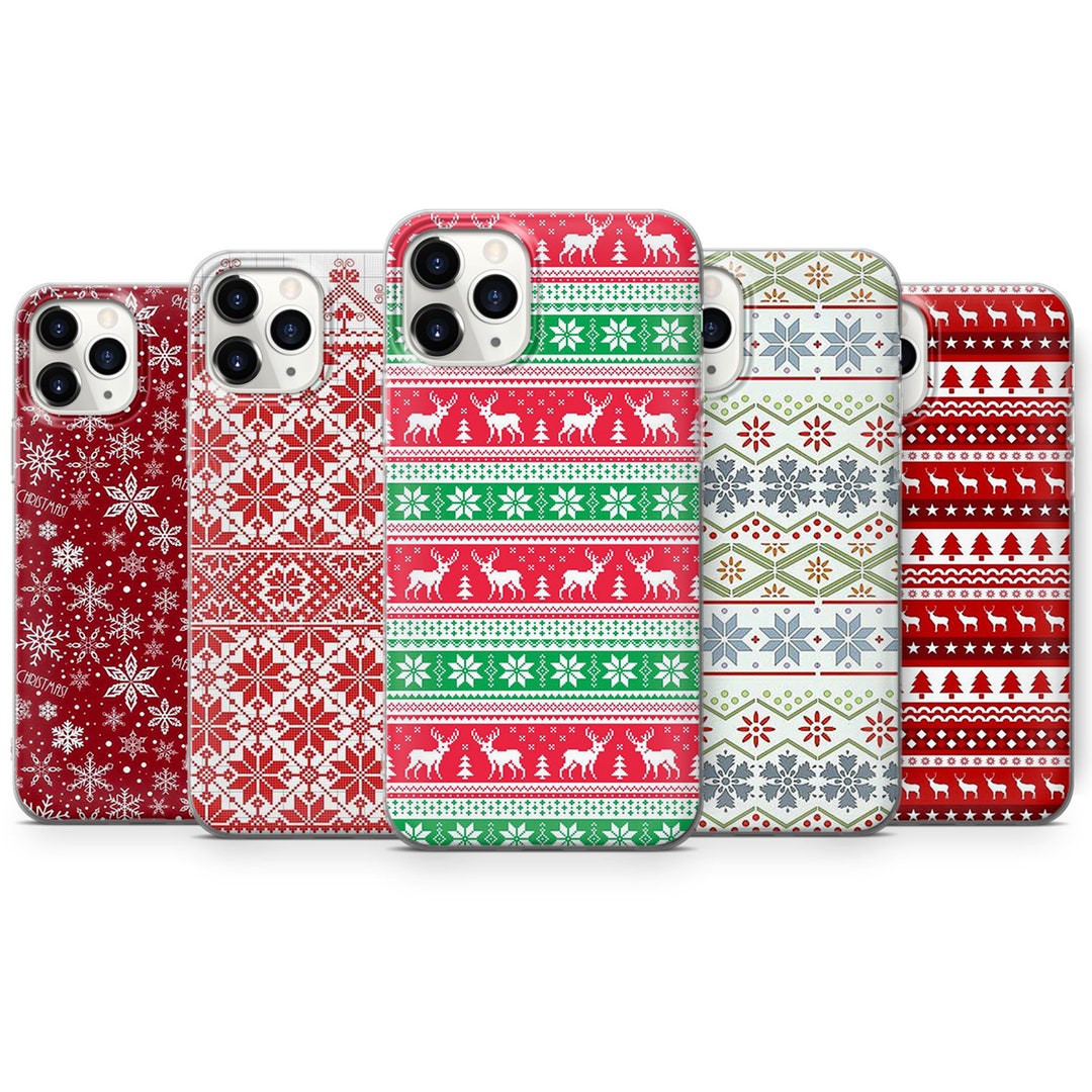 Christmas Winter Phone Case Xmas Santa Claus Cover Jumper Fit iPhone 17 ...