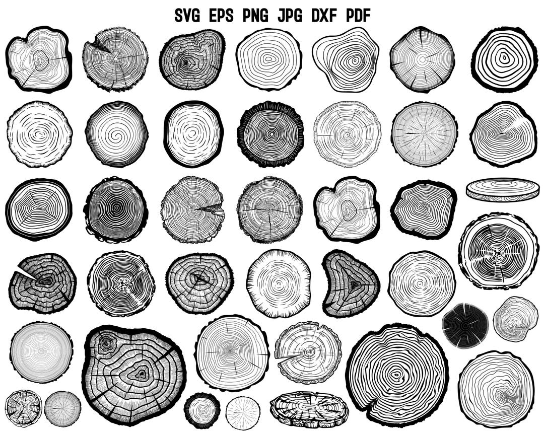 Tree Stump SVG | Tree SVG | Tree Silhouette | Wood SVG | Tree Stump ...