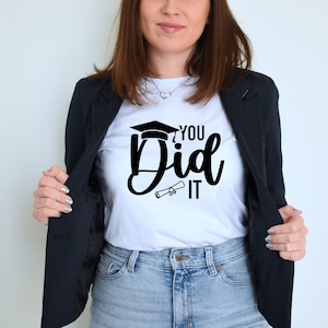 You Did It Svg Graduation Svg Graduate Svg Senior Svg Class of - Etsy