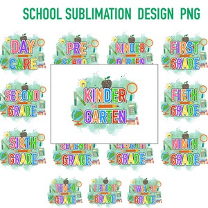 Back to School Sublimation Boy PNG First Day of School Sublimation ...