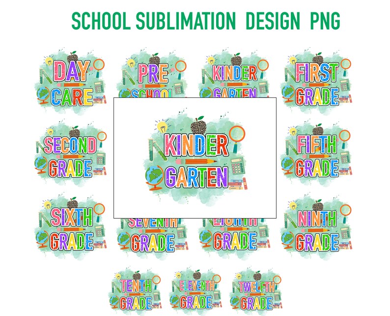 Back to School Sublimation Boy PNG First Day of School - Etsy