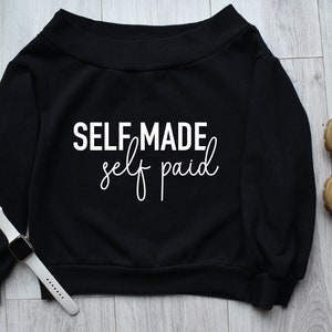 Self Made Self Paid Svg Empowered Svg Hustler Svg Motivational Svg ...