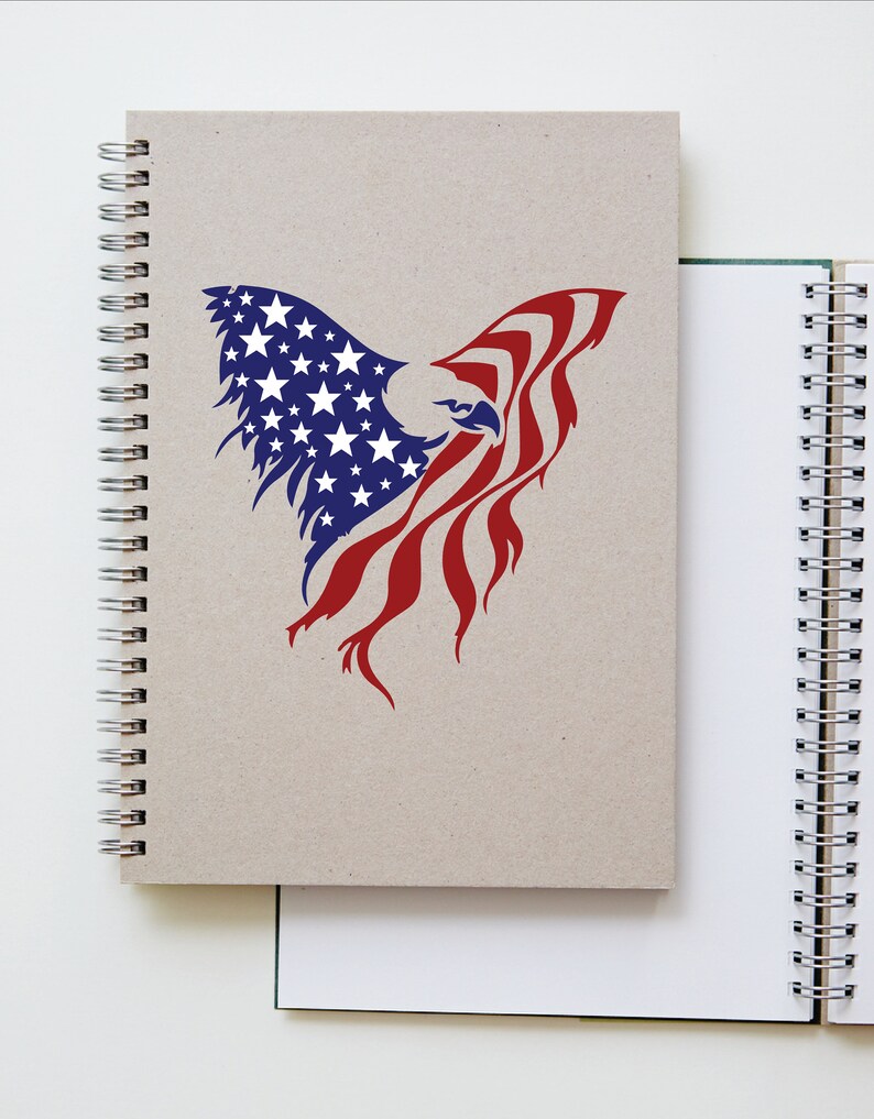 American Flag Eagle Svg USA Eagle Svg USA Flag Svg Fourth of - Etsy