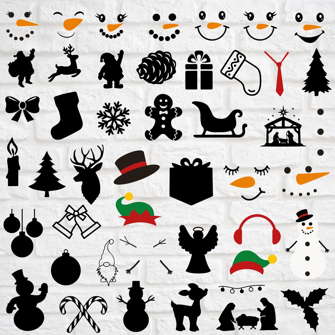 Christmas Svg Bundle Christmas Svg Christmas Svg Files for | Etsy
