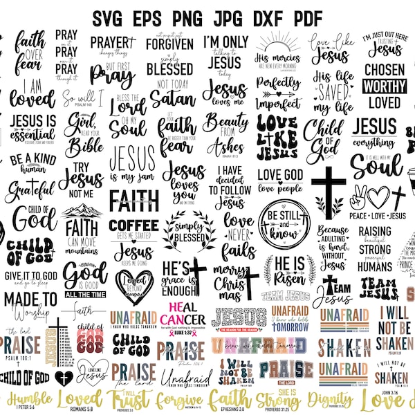 Religious Svg - Etsy