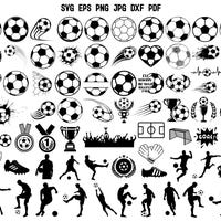Goal Soccer Ball Svg, Dxf, Eps, Ai, Cdr Vector Files for Silhouette ...
