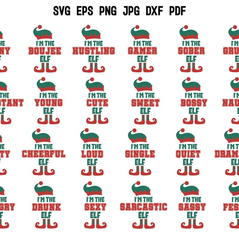 Elf Svg - Etsy