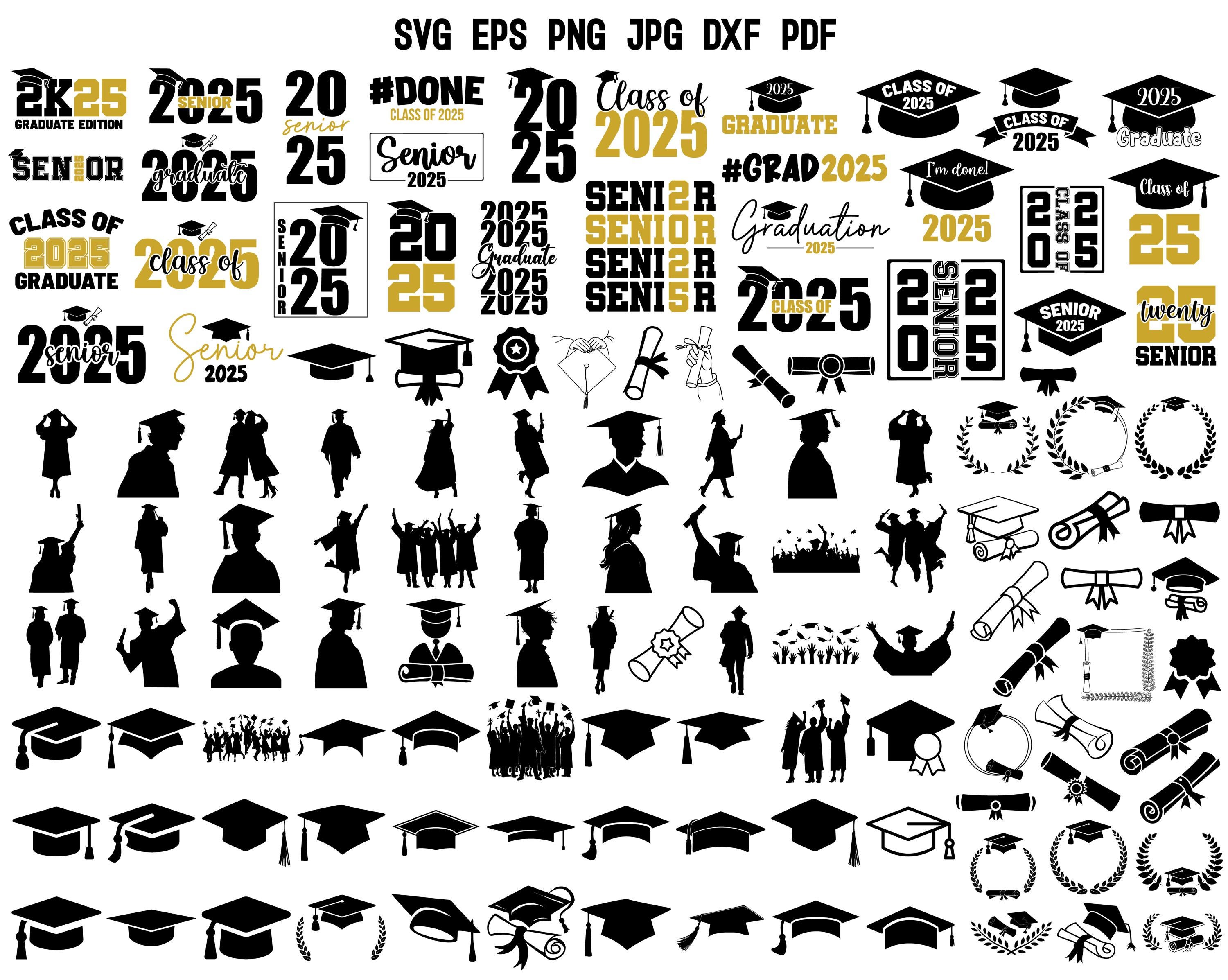 Graduation 2025 SVG | Senior SVG | Class of 2025 SVG | Graduate Svg ...