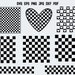 Checkered Pattern SVG | Seamless Checkered Pattern SVG | Checkered ...