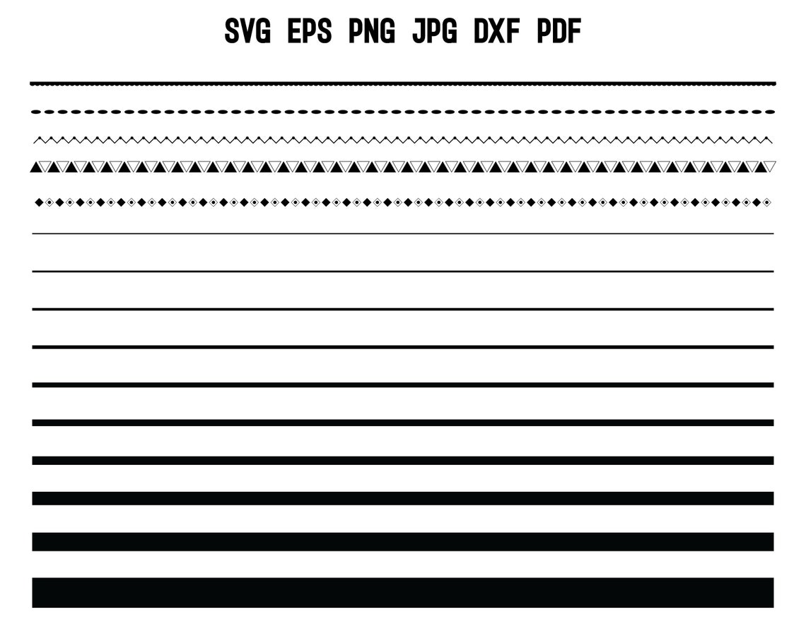 Basic Line SVG | Basic Straight Line SVG | Line SVG | Floral Line Svg ...