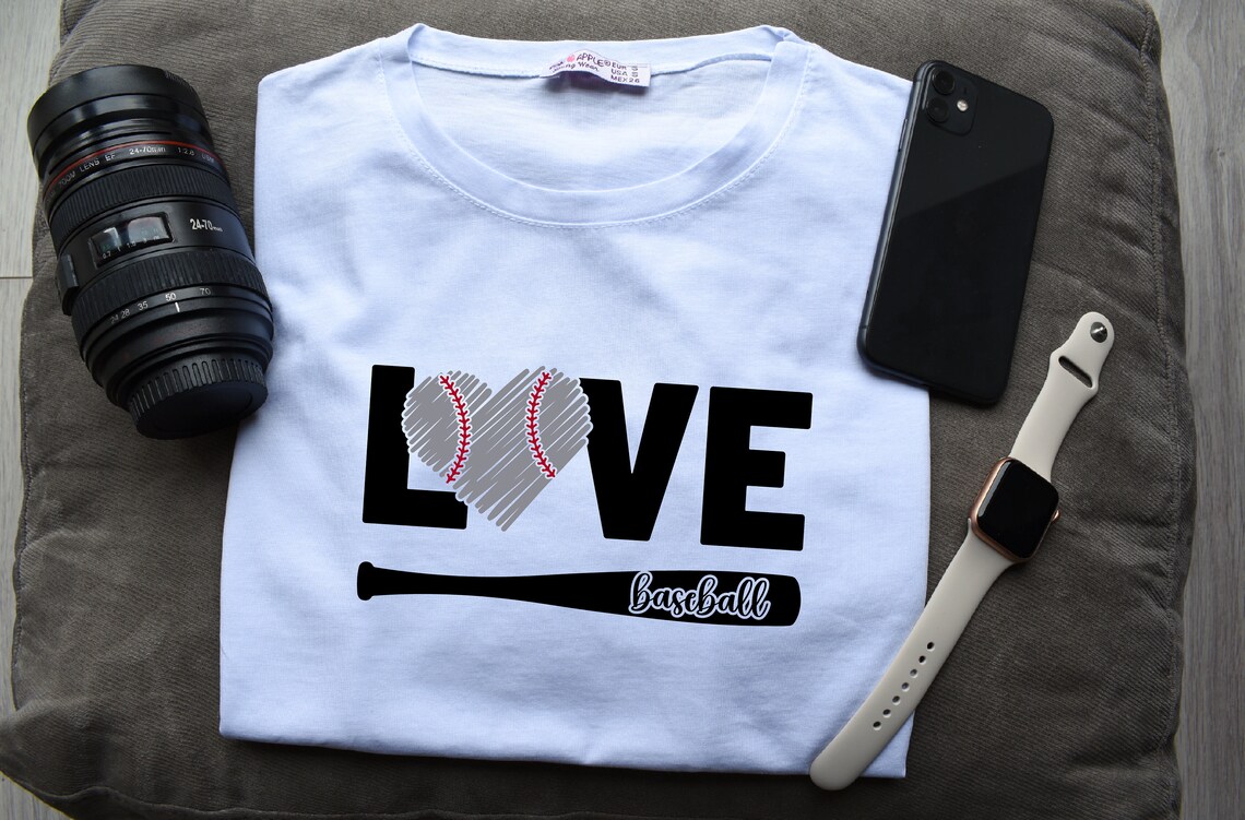 Love Baseball Svg Baseball Svg Cut File Baseball Shirt Svg - Etsy
